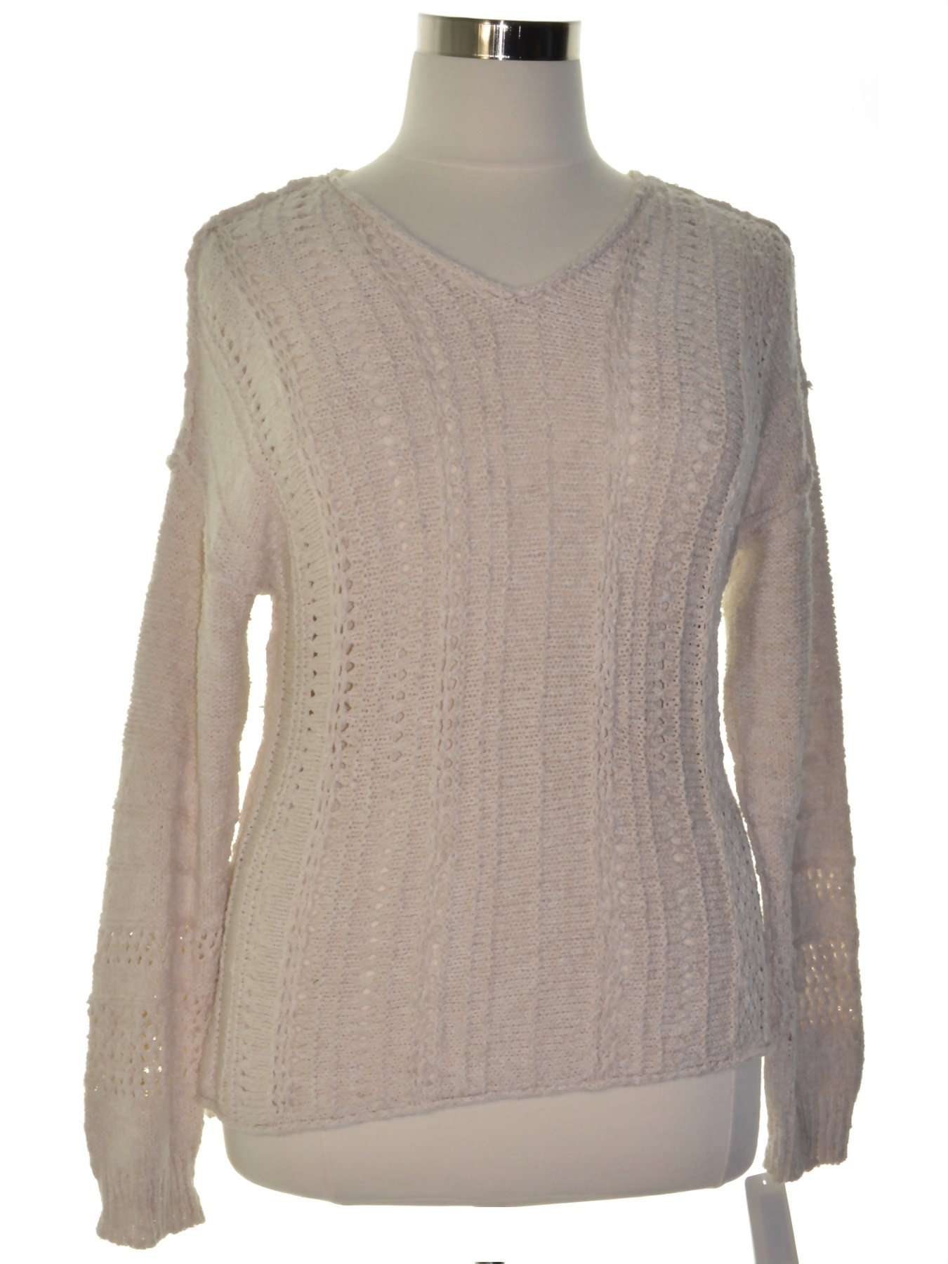 Style & Co. Women Size Large L Beige Pullover Sweater | Canerra