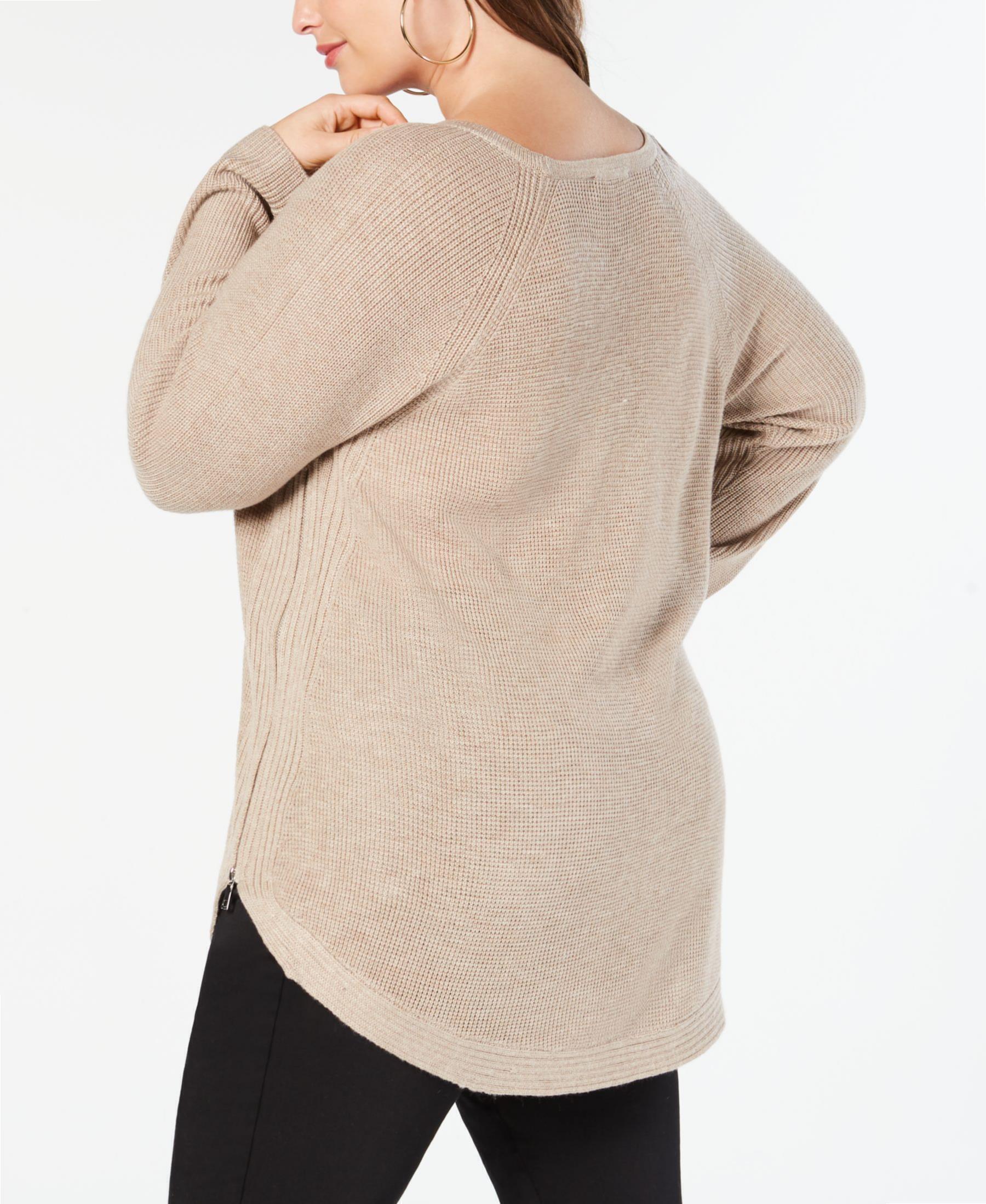 INC Plus Size 2X Beige Pullover Sweater | Canerra